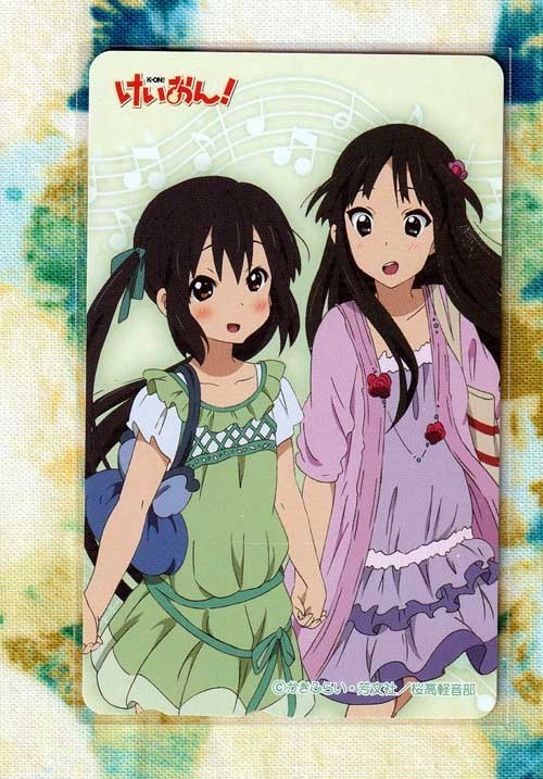 Yahoo!オークション - (Y36-2) かきふらい けいおん 可愛い美少女 テレ...