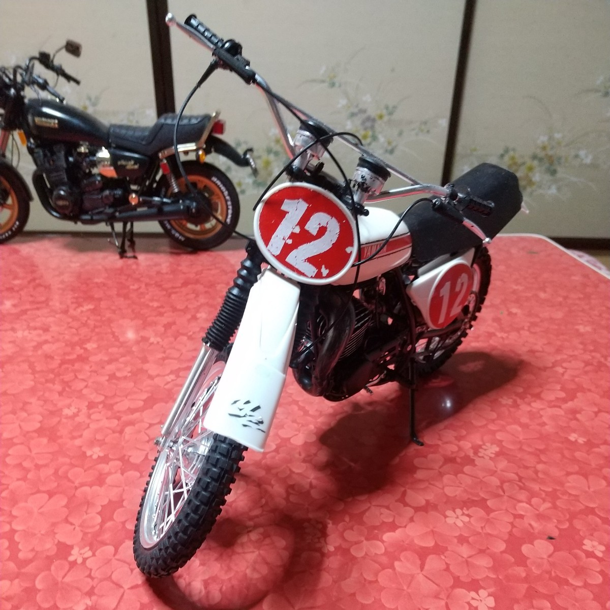 Yahoo!オークション - タミヤ 1/6 YZ250 XS1100Special 2...