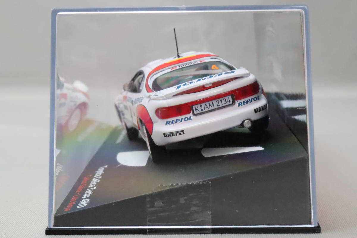 デアゴスティーニ ラリーカーコレクション トヨタ セリカ ターボ 4WD ラリーカタルーニャ DeAGOSTINI Toyota Celica Turbo 1/43スケール(レーシングカー ...