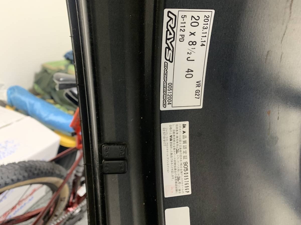 Yahoo!オークション - RAYS VOLKRACING G27