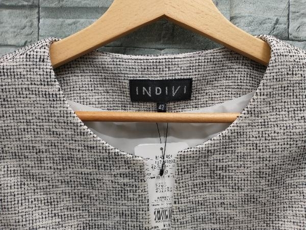 Yahoo!オークション - INDIVI/127-48002/インディヴィ/ジャケット/ノー...