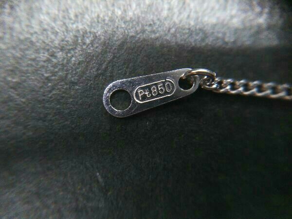 Yahoo!オークション - 【Pt850】ネックレス3.1g 全長39-43cm 中古 白金...