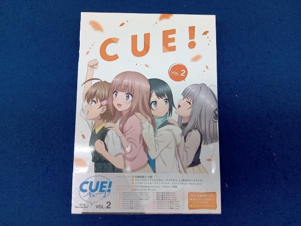 Yahoo!オークション - TVアニメ「CUE 」 VOL.2(Blu-ray Disc)