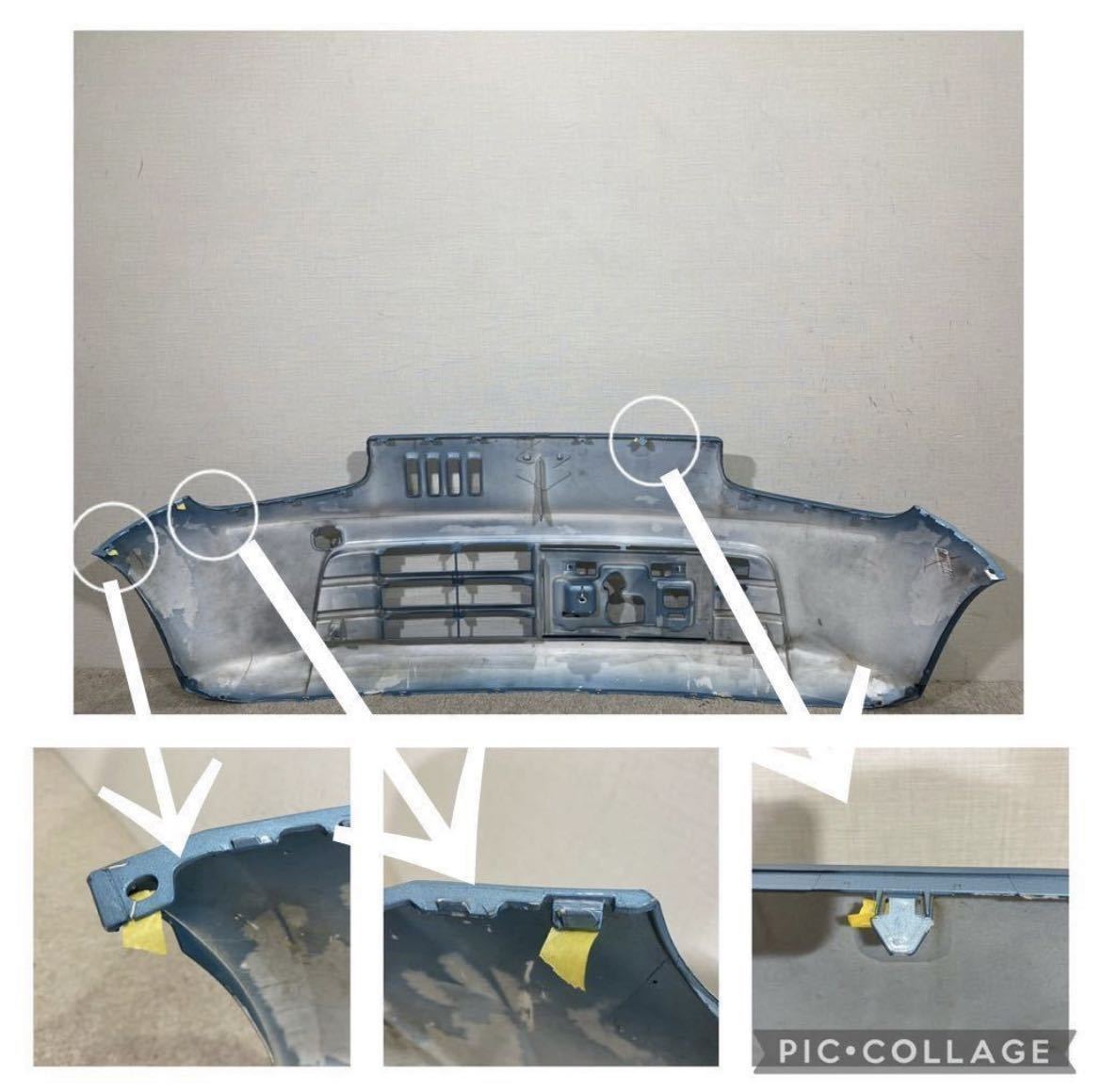 Yahoo!オークション - HA36S/HA36V アルト 純正 フロントバンパー (ZJ...