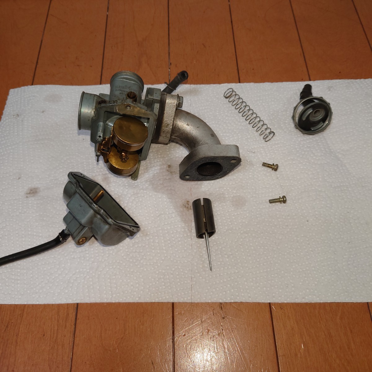 Yahoo!オークション - モンキー ab27 KEIHIN ケイヒン pc20 キャブレタ...