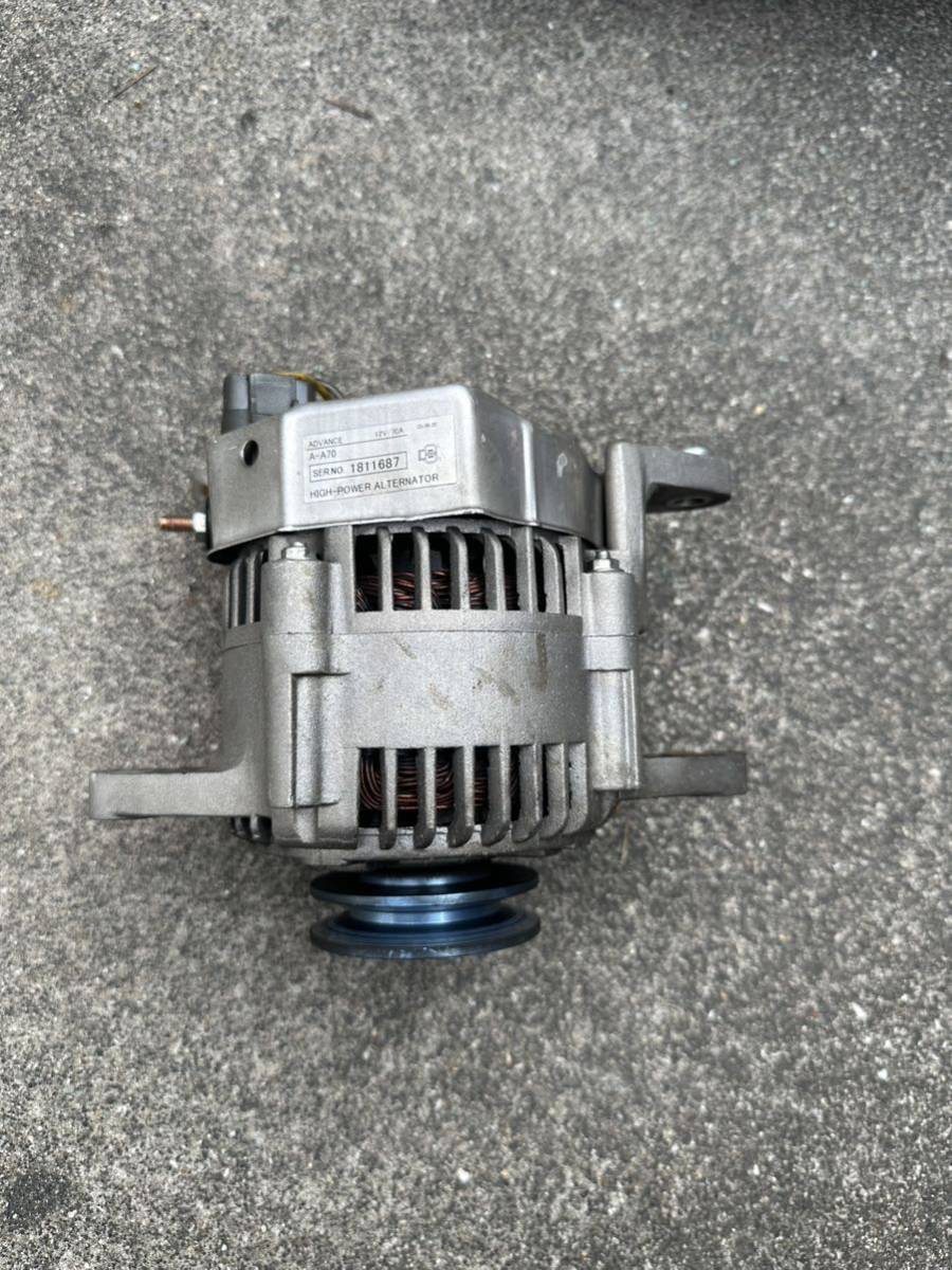代購代標第一品牌－樂淘letao－サニトラ オルタネーター ダイナモ サニートラック 70A ICレギュラー付き