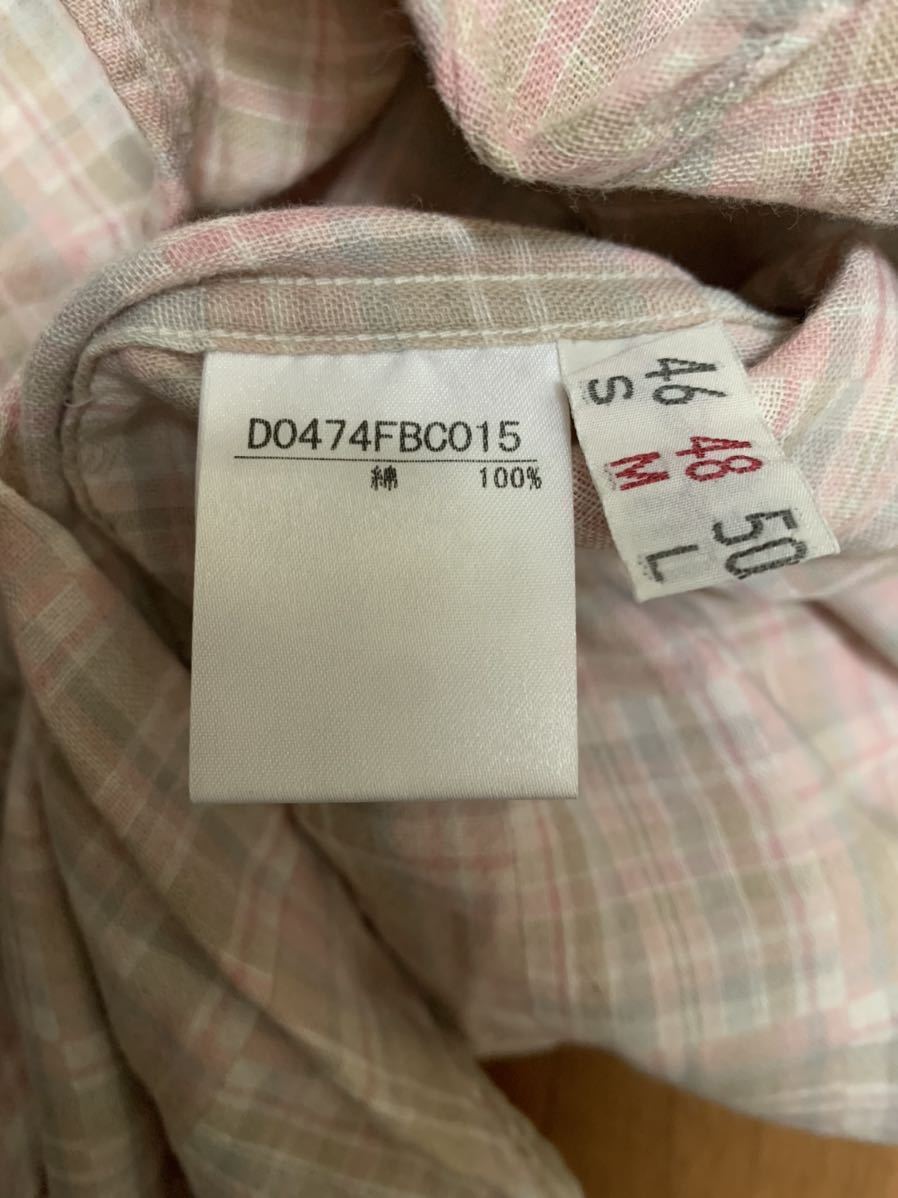 Papas パパス 長袖シャツ チェック柄 Mサイズ Y341(パパス)｜売買されたオークション情報、yahooの商品情報をアーカイブ公開 - オークファン（aucfan.com）