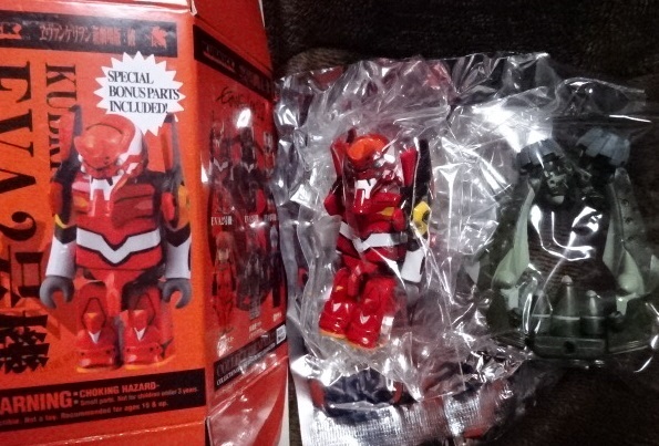 Yahoo!オークション - EVA2号機 KUBRICK ヱヴァンゲリヲン新劇場版 破 ...