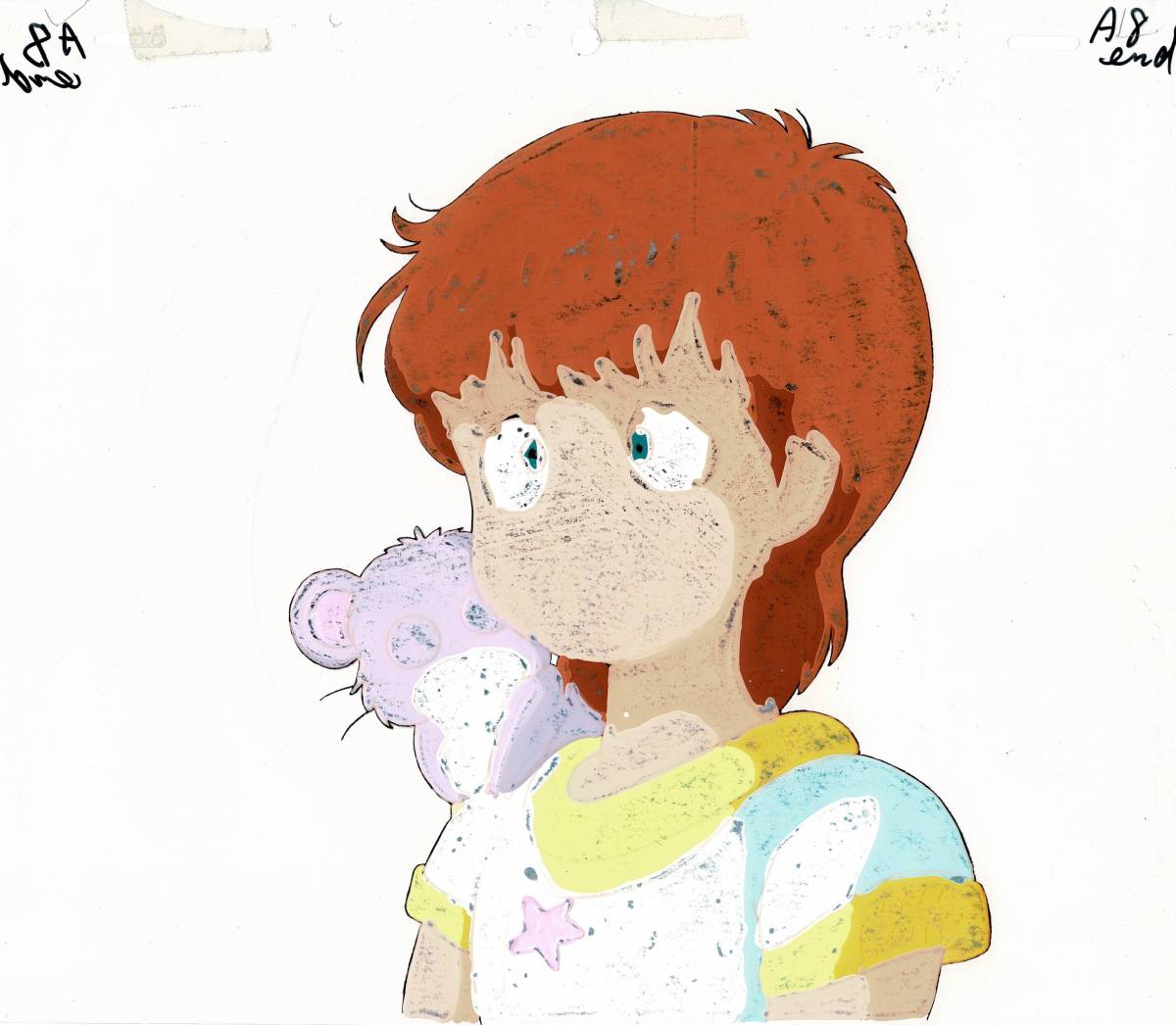 魔法のスターマジカルエミ 香月舞 トポ セル画 直筆背景画 洞沢由美子 本山浩司 スタジオぴえろ 日本テレビ A286魔法の天使 クリィミーマミ|売買されたオークション情報、yahooの
