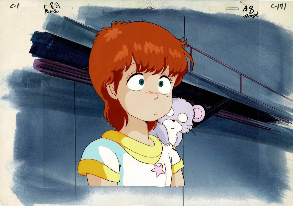 魔法のスターマジカルエミ 香月舞 トポ セル画 直筆背景画 洞沢由美子 本山浩司 スタジオぴえろ 日本テレビ A286魔法の天使 クリィミーマミ|売買されたオークション情報、yahooの