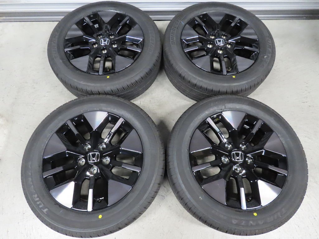 新車外し ステップワゴン 205/60R16 RP6 RP7 RP8 ホンダ 純正 ダーク切削クリア スパーダ 6.5J +45 PCD114.3 5穴 16インチ 現行(ラジアルタイヤ ...