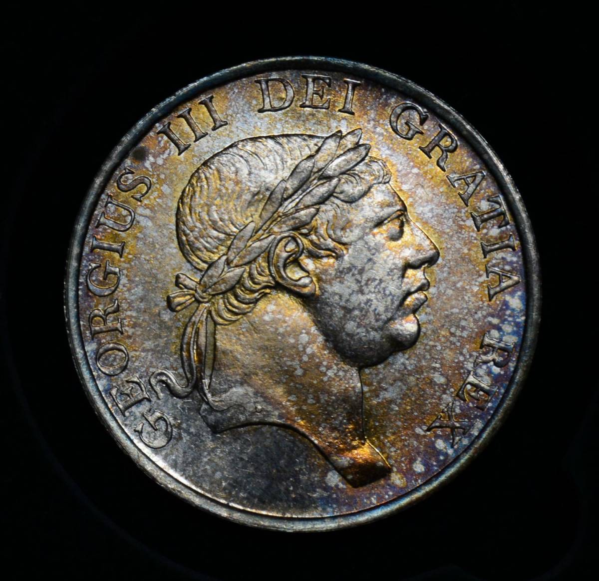 Yahoo!オークション - 1004 旧家蔵出 古銭 外国銀貨 1816年 イギリス銀...