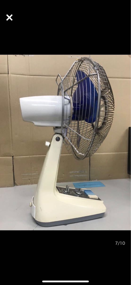 Yahoo!オークション - National ナショナル F-30FZ 30cm 古い扇風機 昭...