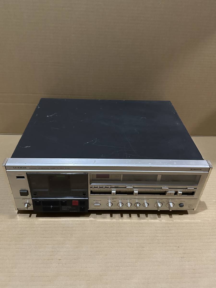 Yahoo!オークション - LUXMAN ラックスマン K-03 カセットデッキ