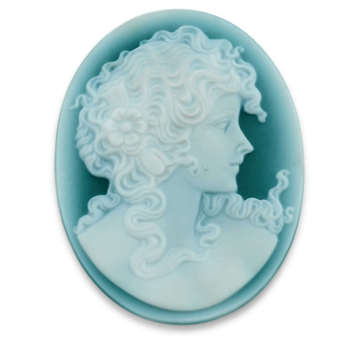 Yahoo!オークション - M0 天然メノウカメオ 5.0g ルース 宝石 ジュエリ...