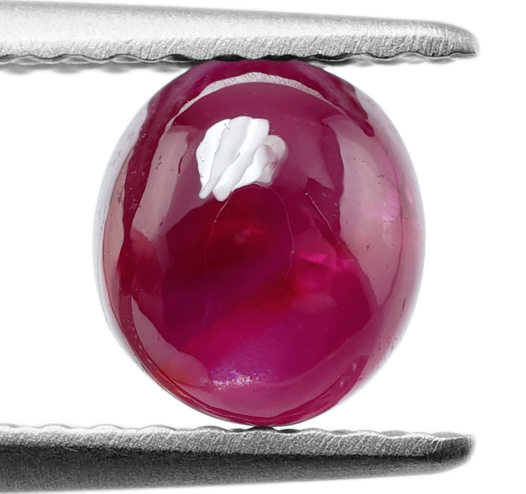 Yahoo!オークション - M199188 天然スタールビー 最高級 1.44ct ルース...