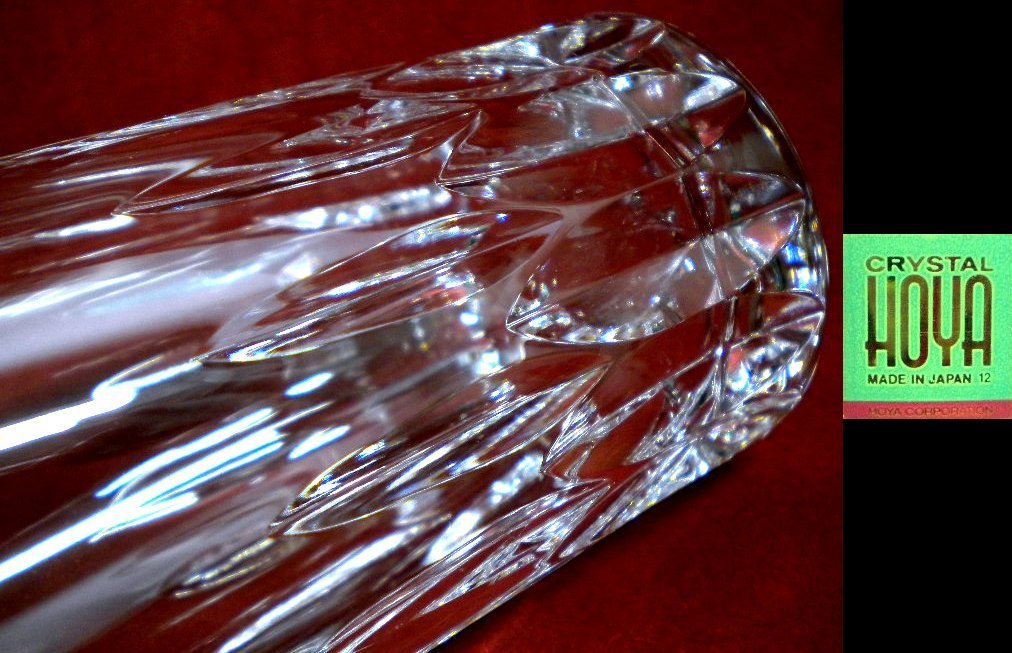 Yahoo!オークション - 売切 HOYA クリスタル B2カット グラス 2客組 容...