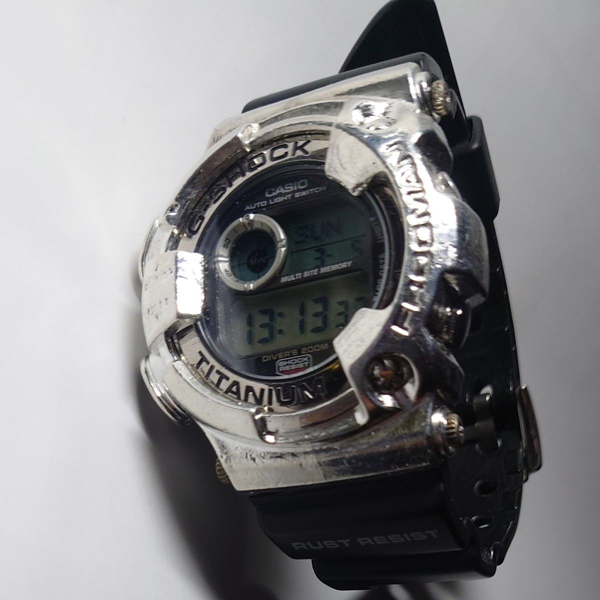 CASIO G-SHOCK フロッグマン DW-9900 メタルベゼルカスタム中古 CASIO G-SHOCK フロッグマン DW-9900 メタルベゼルカスタム中古