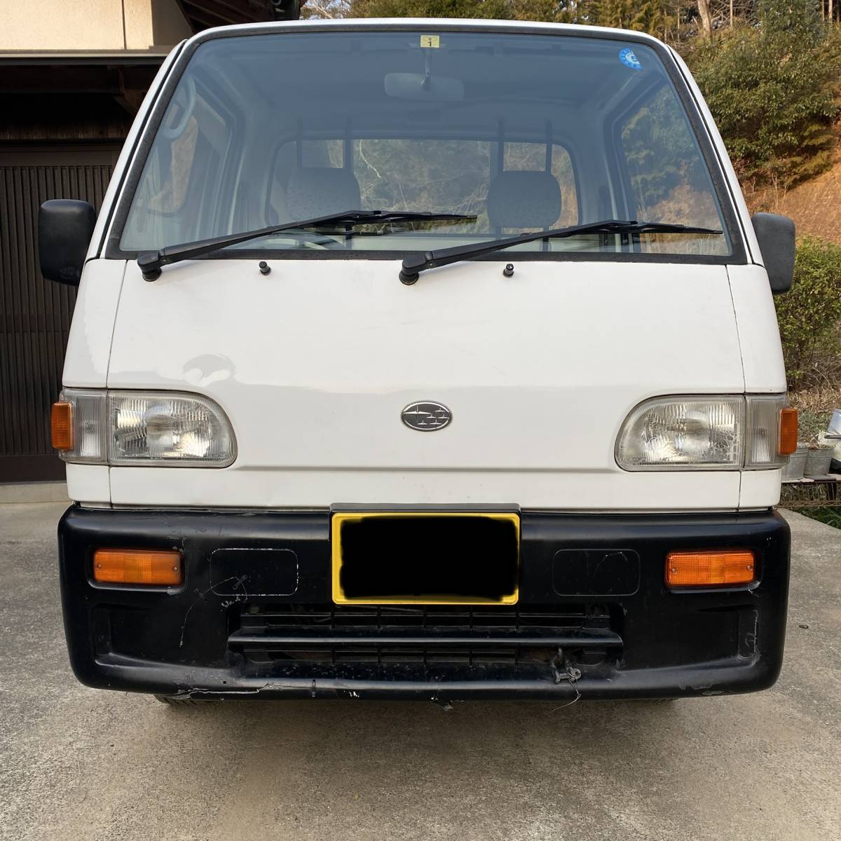 Yahoo!オークション - スバル サンバートラック ダンプ KS4 H9年式 機...