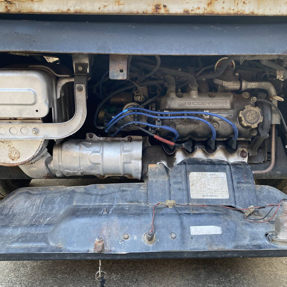 Yahoo!オークション - スバル サンバートラック ダンプ KS4 H9年式 機...