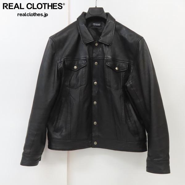 Yahoo!オークション - JTP LEATHER シープスキン/羊革 レザージャケッ...