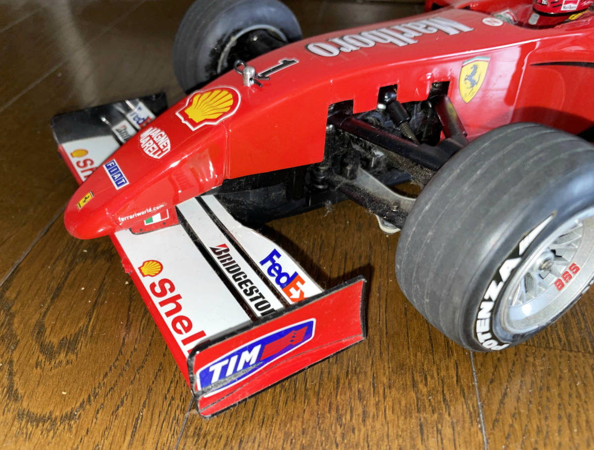 Yahoo!オークション - タミヤ 1/10 RC F201 フェラーリF2001 マルボロ...