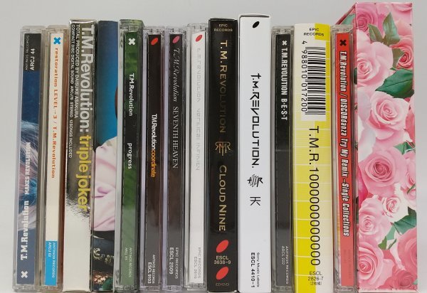 Yahoo!オークション - 送料無料 【T.M.REVOLUTION】CD まとめて 14枚セ...