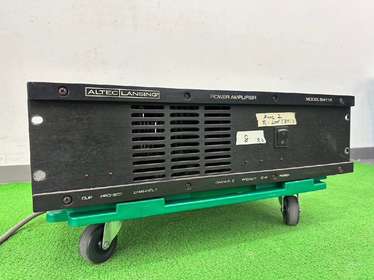 Yahoo!オークション - t504 現状品 ALTEC 9444A アルテック パワーア...