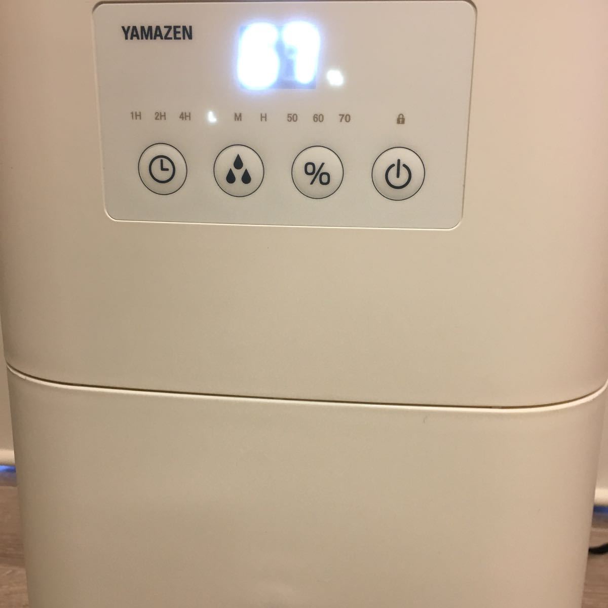 Yahoo!オークション - YM717 山善 2021年製 YAMAZEN スチームファン式 ...