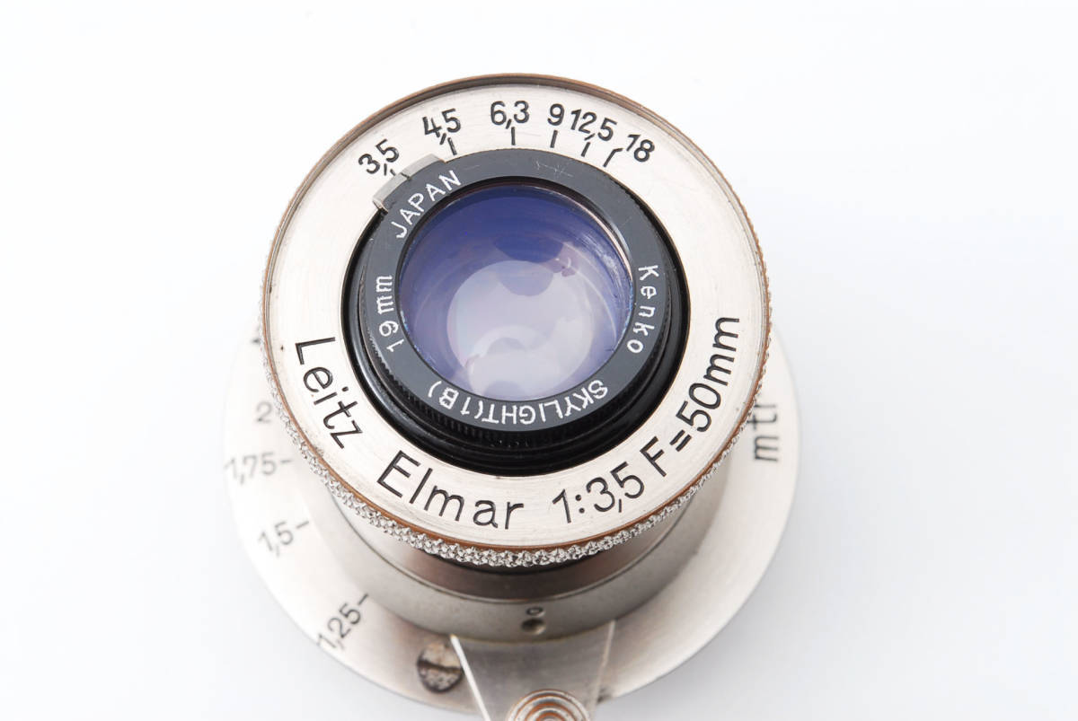 Yahoo!オークション - 中古 ライカ Leica Nickel Elmar 50mm F3.5 ニ...