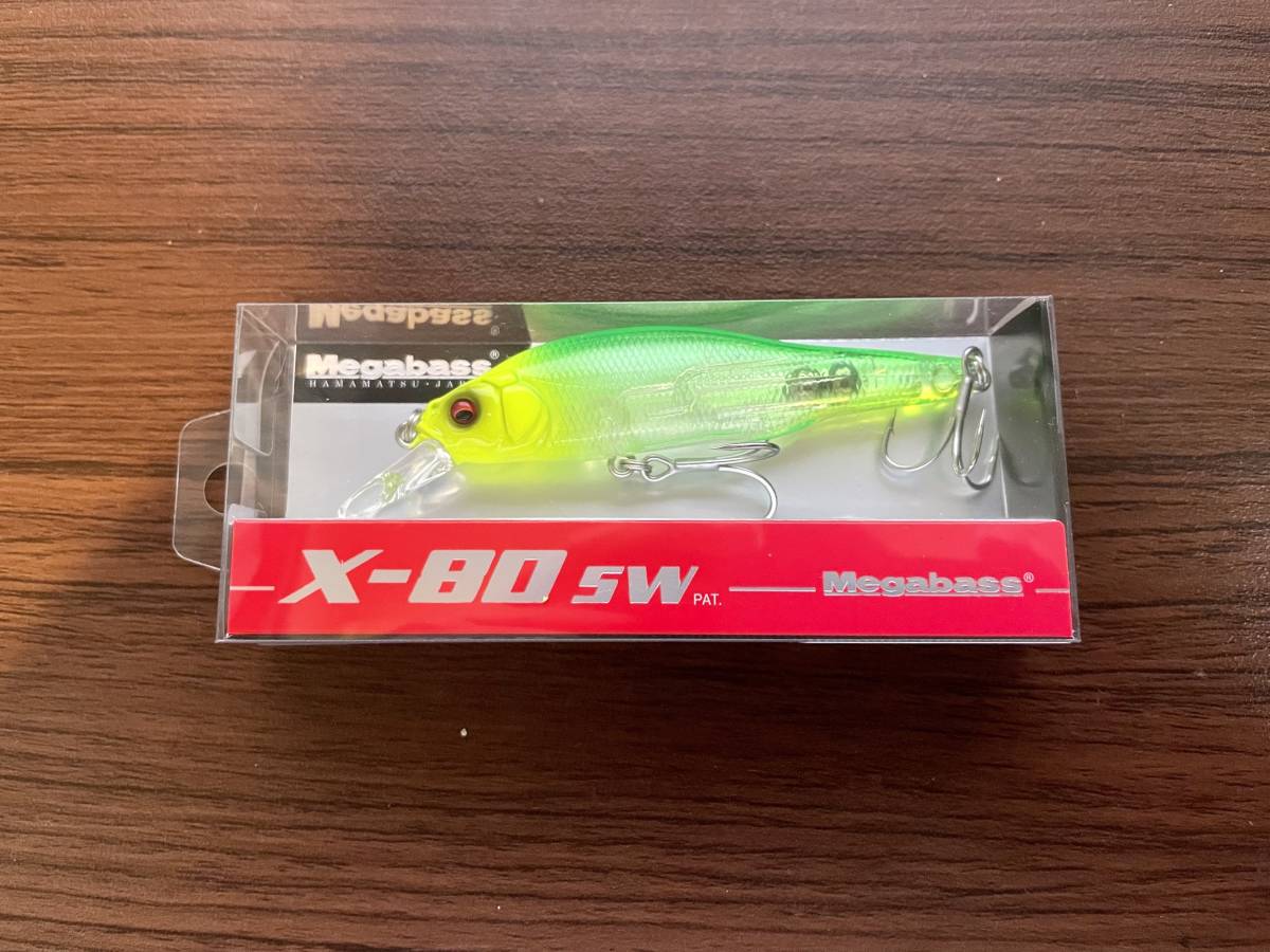 Yahoo!オークション - 未使用 レア メガバス megabass / X-80 SW X80 ...