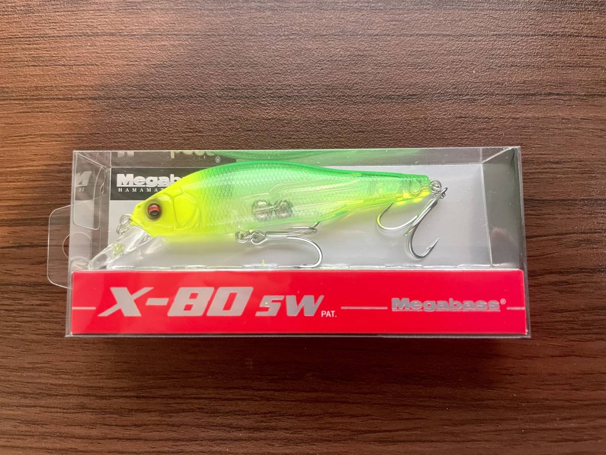 Yahoo!オークション - 未使用 レア メガバス megabass / X-80 SW X80 ...