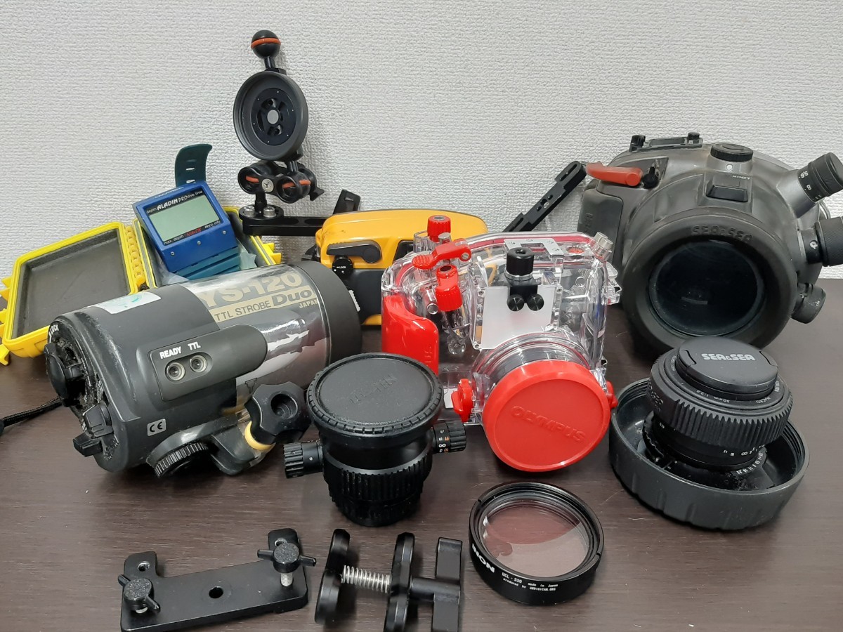 Yahoo!オークション - 水中カメラ関連まとめ PT-027 YS-120 INON UCL-3...
