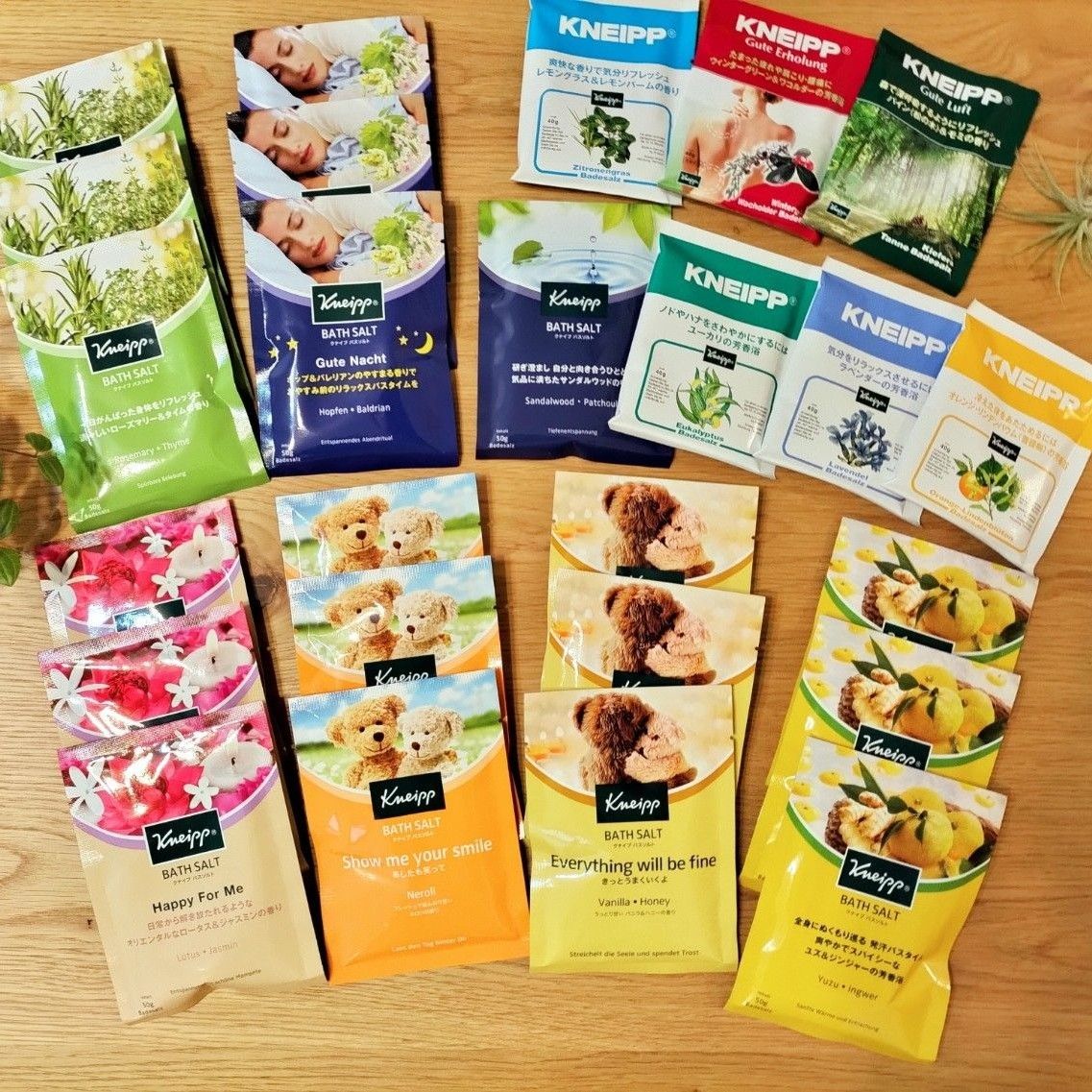 クナイプ【KNEIPP】バスソルト（入浴剤）おまけつき13種アソート25包セット｜PayPayフリマ