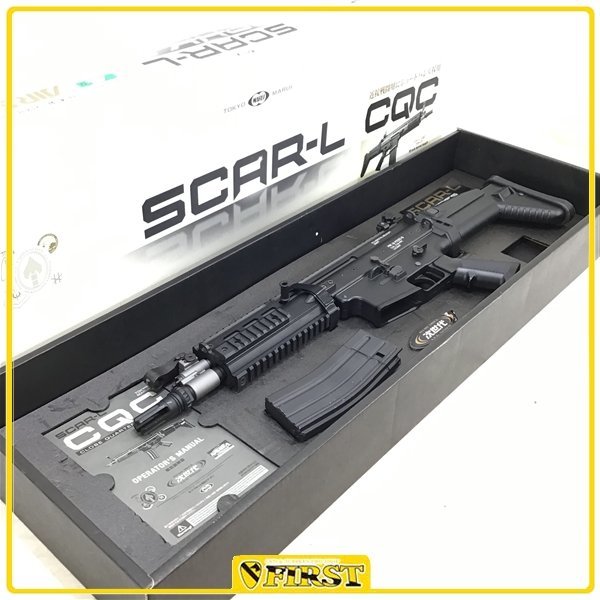 Yahoo!オークション - 8734】東京マルイ製 FN SCAR-L CQC BK 次世代電...