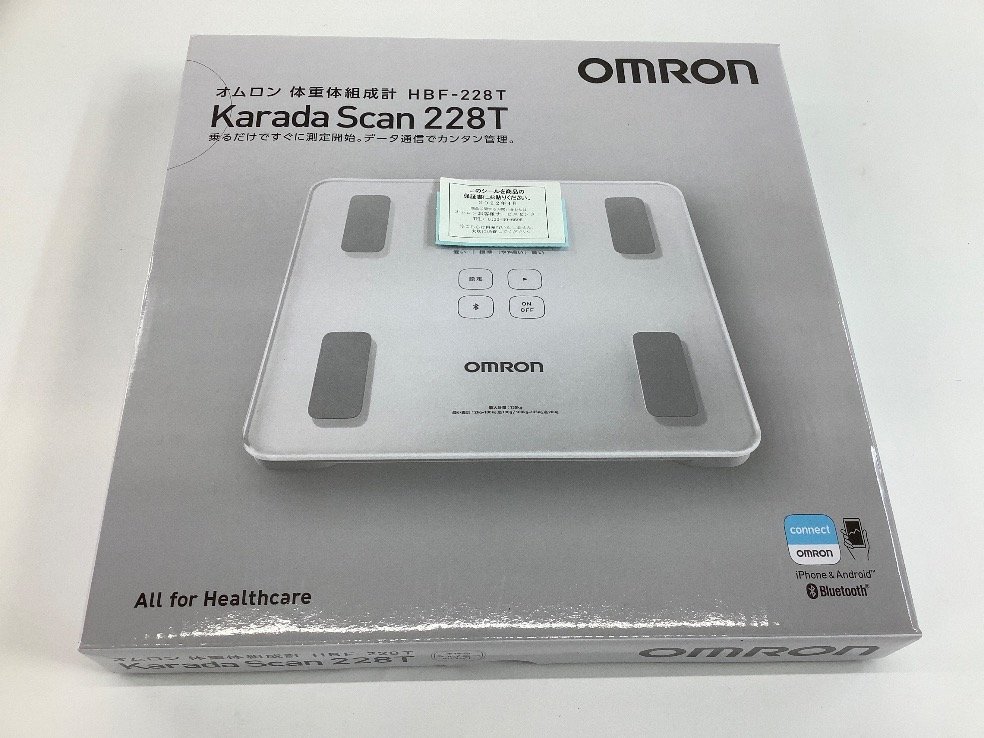 Yahoo!オークション - オムロン 体重体組成計 HBF-228T 動作未確認 ACB...