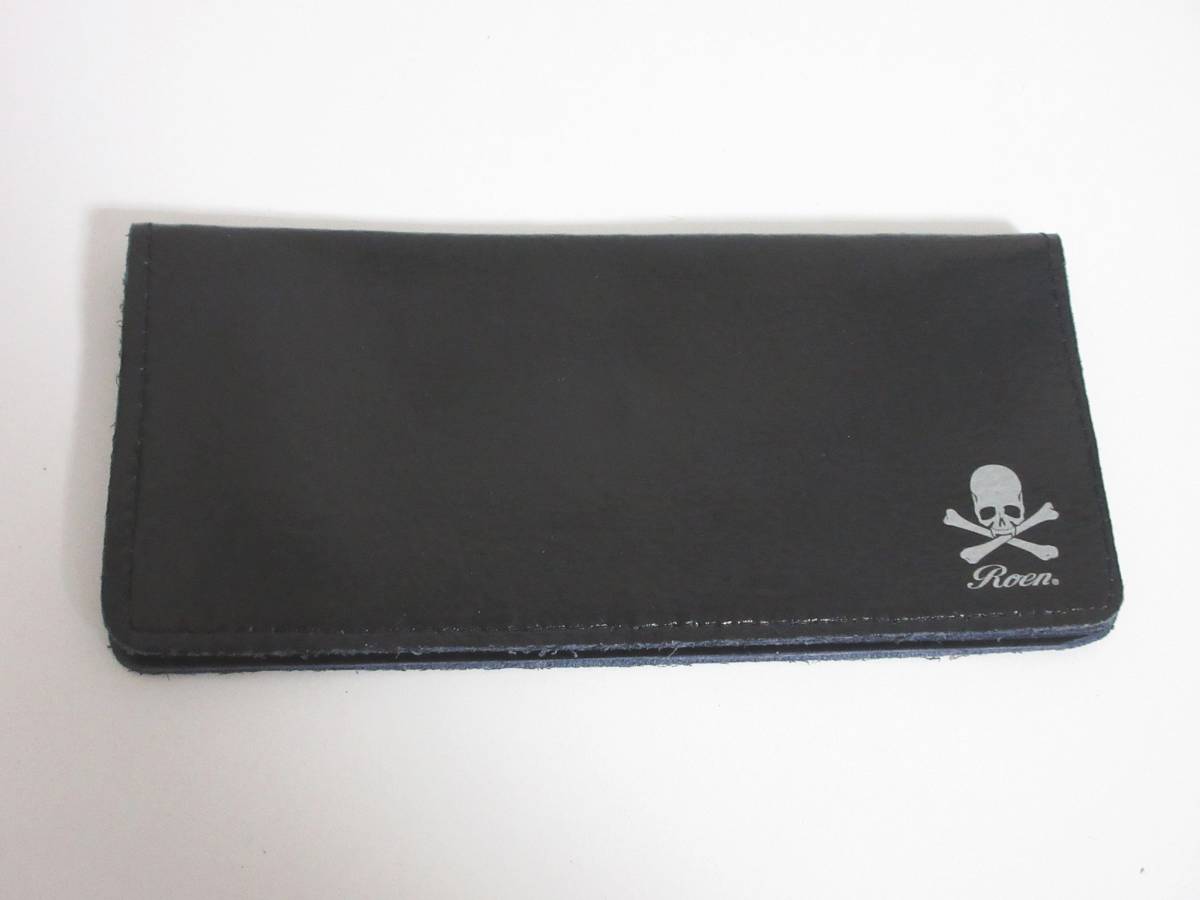 Yahoo!オークション - ロエン Roen 2つ折り 長財布 黒 ブラック 付録品...