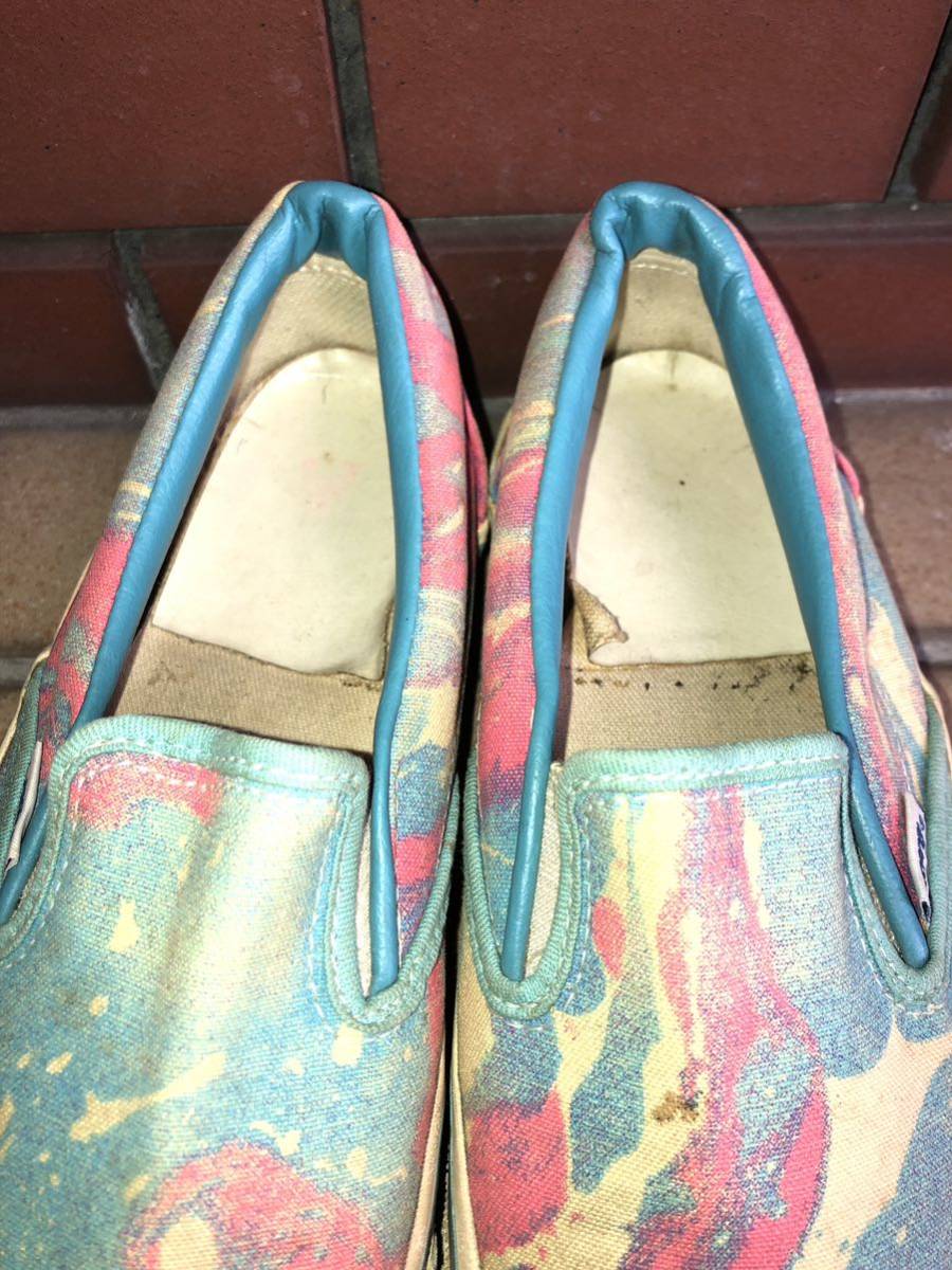80s ビンテージ USA製 バンズ VANS SLIP-ON スリッポン 80s ビンテージ USA製 バンズ VANS SLIP-ON スリッポン