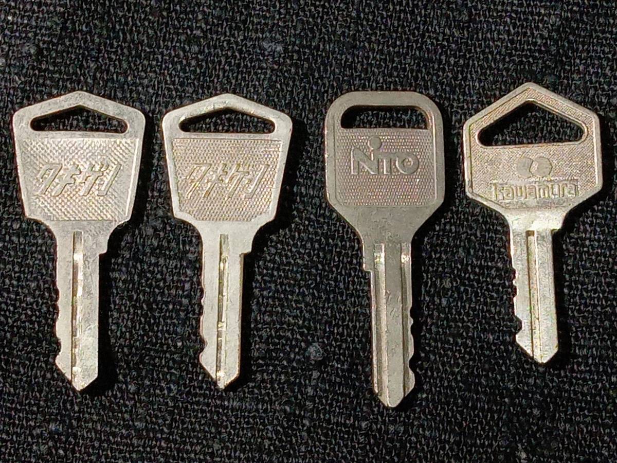 代購代標第一品牌－樂淘letao－【分電盤 キー】 タキゲン 河村 日東 200番 3種4点 まとめて 200 K200 N200 中古 鍵 キュービクル 配電盤 TAKIGEN ...