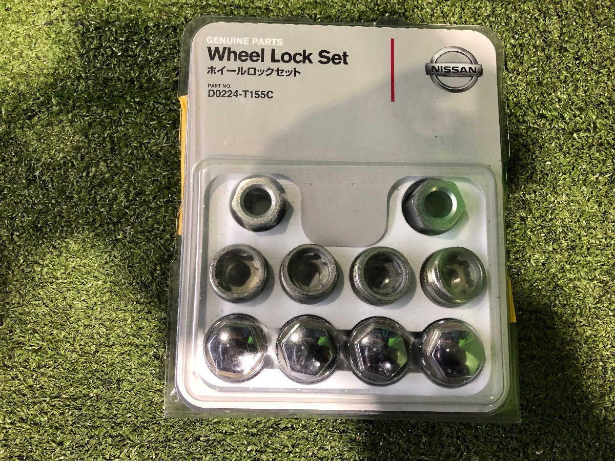 Yahoo!オークション - 日産 純正 ホイールロックセット D0224-T155C ...