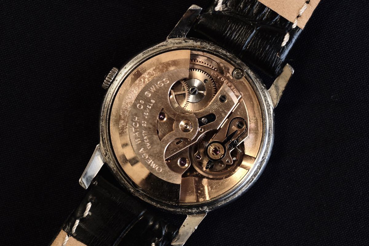 代購代標第一品牌－樂淘letao－OMEGA Automatic オメガ オートマチック Cal.501 Ref.2862/2865-4SC 自動巻き 1950年代 稼働品 SS アンティーク ...