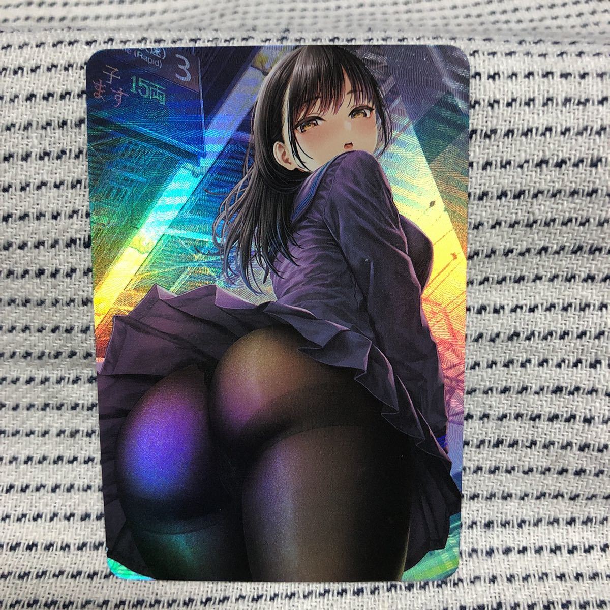 Yahoo!オークション - ACG セクシーカード JKさん 女子高生 制服 両面...