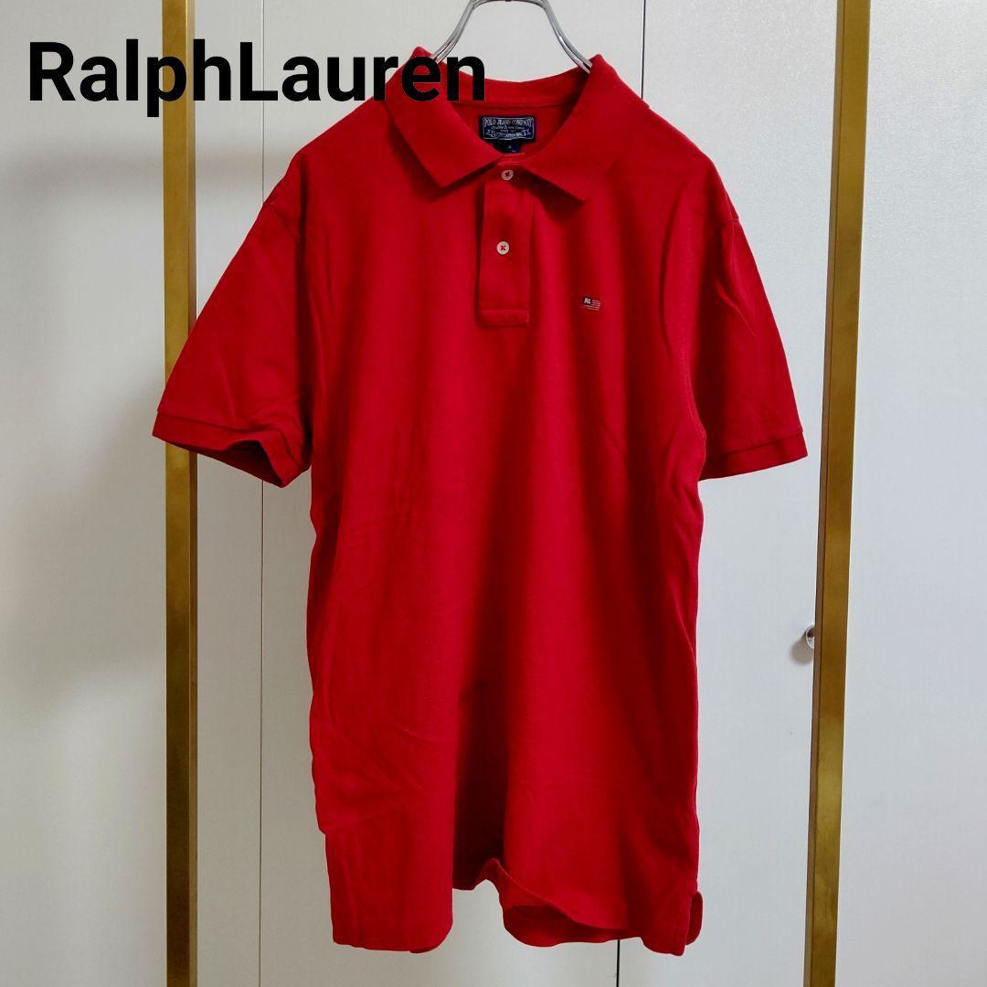 Yahoo!オークション - POLOJEANS（ポロジーンズ）レッドポロシャツ