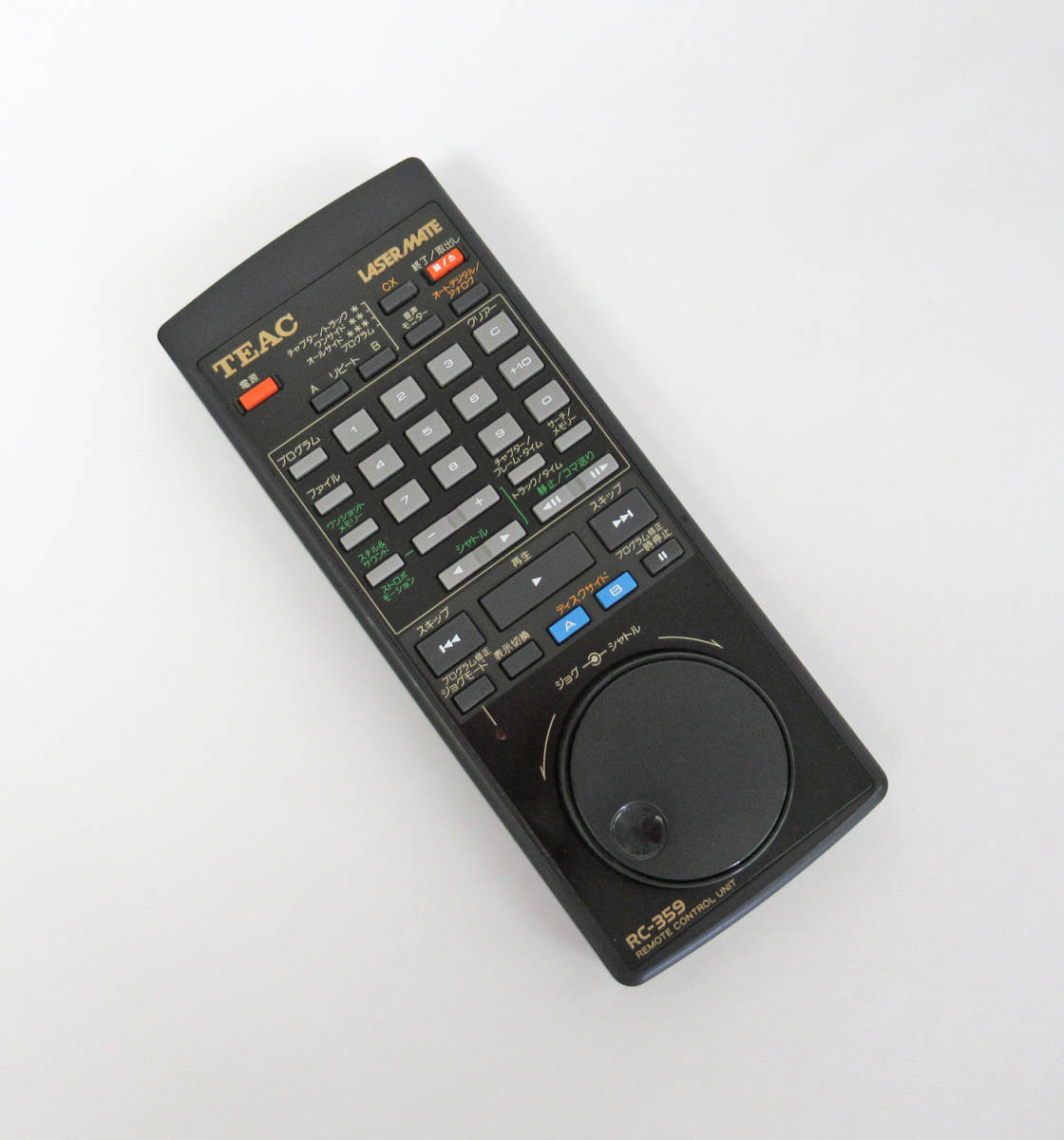 Yahoo!オークション - re382 リモコン TEAC/ティアック RC-359 LDプレ...