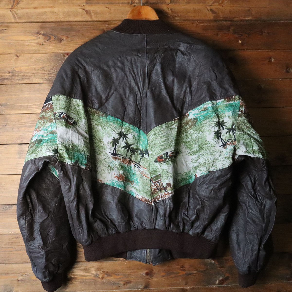 Yahoo!オークション - B5S/s2.28-1 ユーロ古着 ECHT LEDER 本革 レザー...