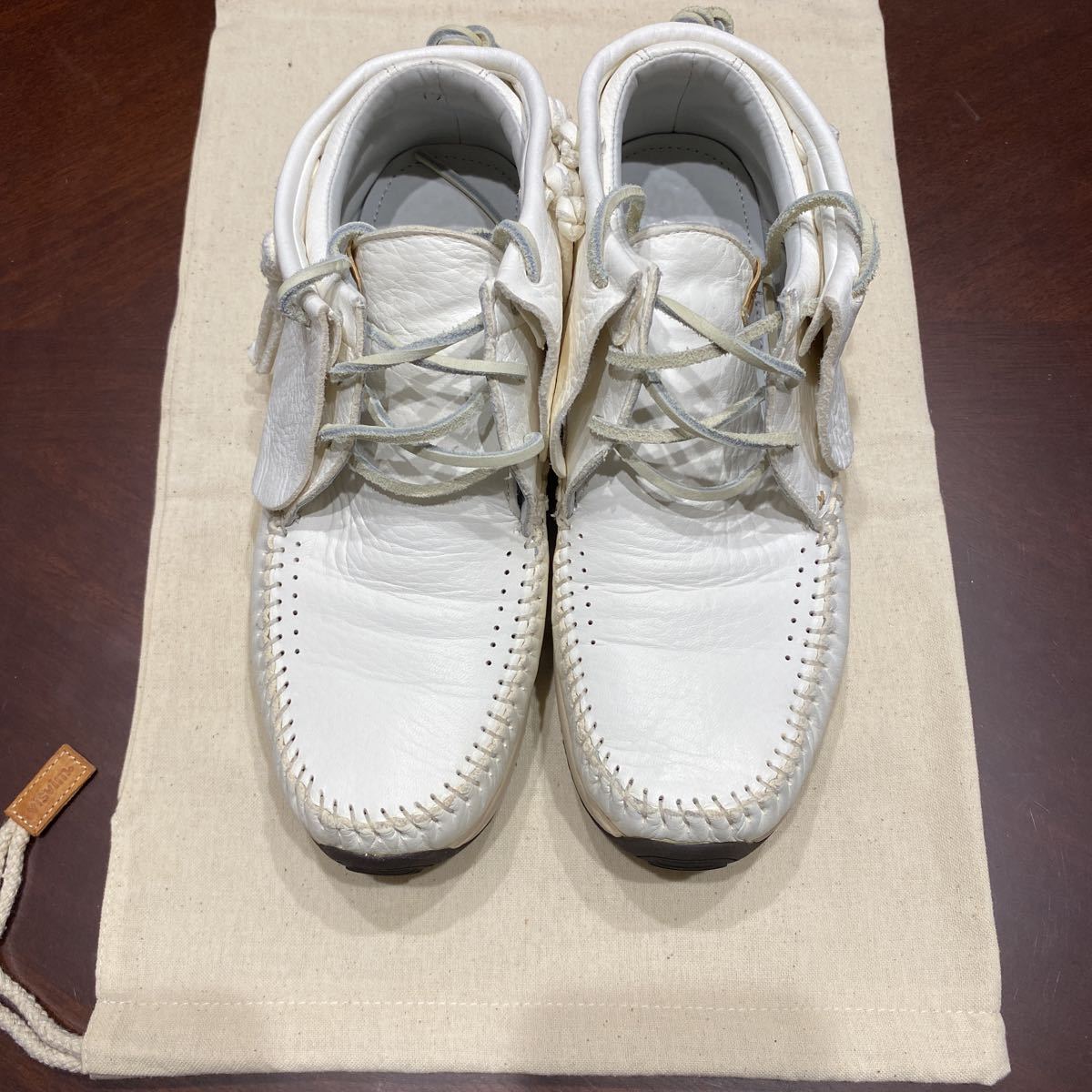 Yahoo!オークション - Visvim FBT WHITE US9 日本製 Hand Made F.I.L.