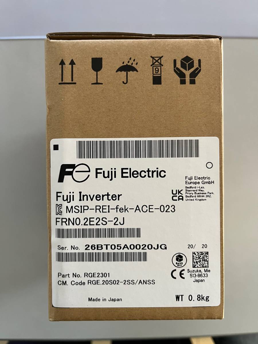 Yahoo!オークション - 【新品】富士電機 インバーター FRN0.2E2S-2J