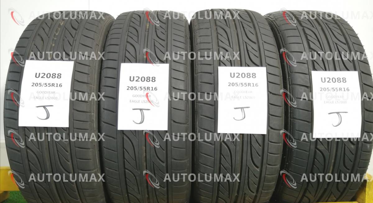 205/55R16 89V Goodyear EAGLE LS2000 サマータイヤ 4本セット 2019年製 グッドイヤー U2088.J(中古品)｜売買されたオークション情報、yahooの ...