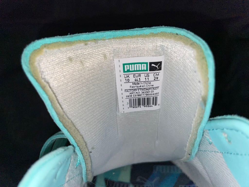 レア プーマ × diamond supply コラボ スエード ティファニー 29 レア プーマ × diamond supply コラボ スエード ティファニー 29