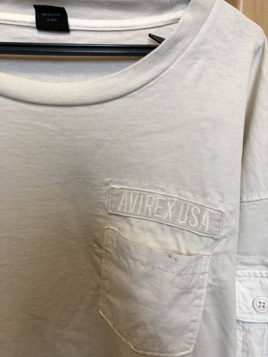 Yahoo!オークション - AVIREX ロングTシャツ 2XL